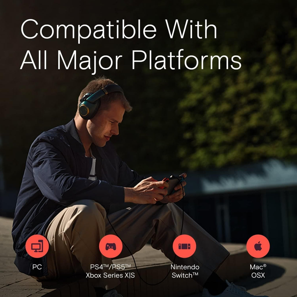 EPOS H6PRO Closed Acoustic Gaming Headset – Sebring Black | Gadcet UK Headphones & Headsets £99. ...