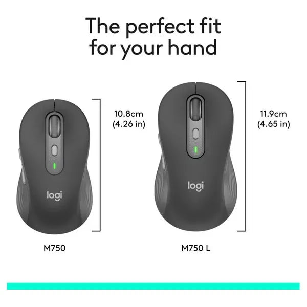 LOGITECH Signature Plus M750 L Wireless Optical Mouse– Gadcet UK