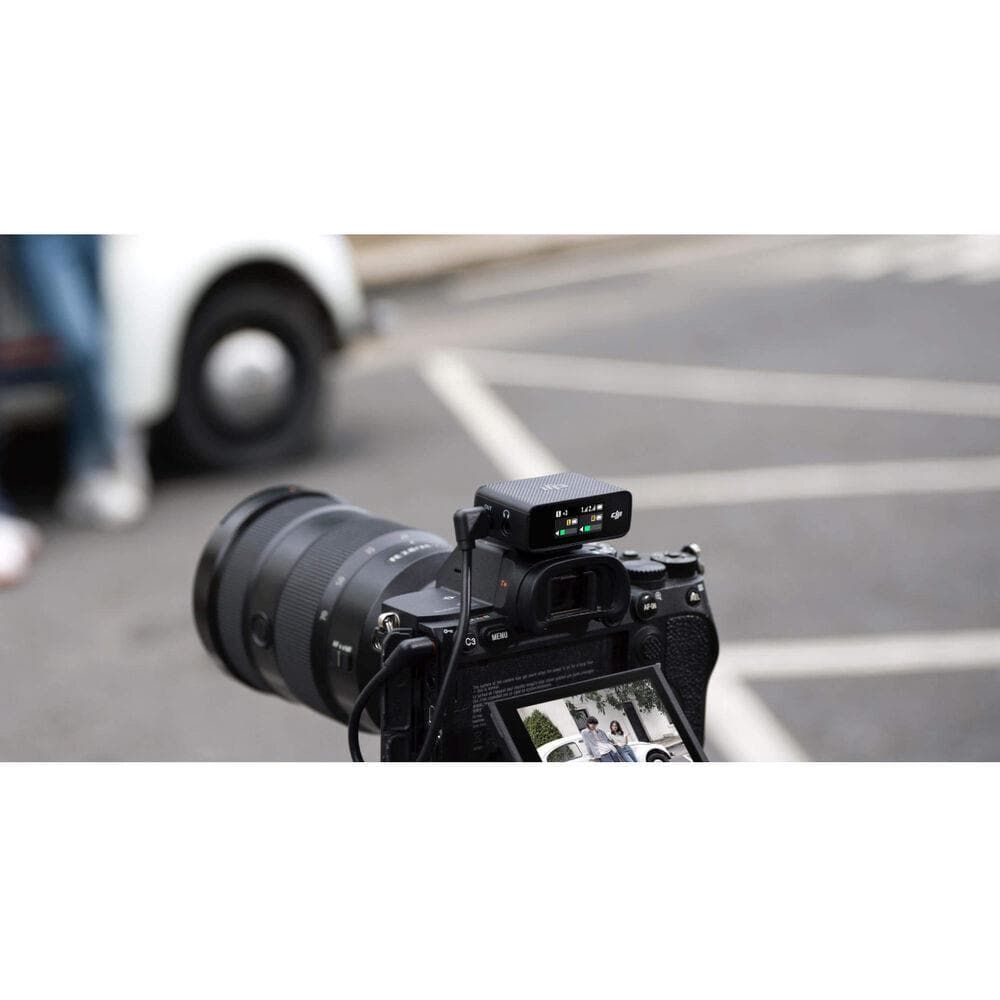 DJI Mic Compact Digital Wireless Microphone System/Recorder for Camera ...