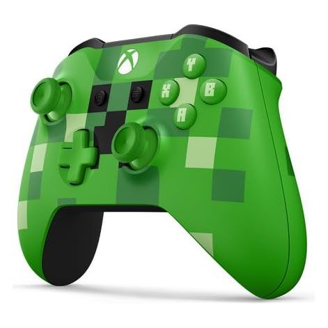 Official Xbox Wireless Minecraft Creeper Controller | Gadcet UK Video ...