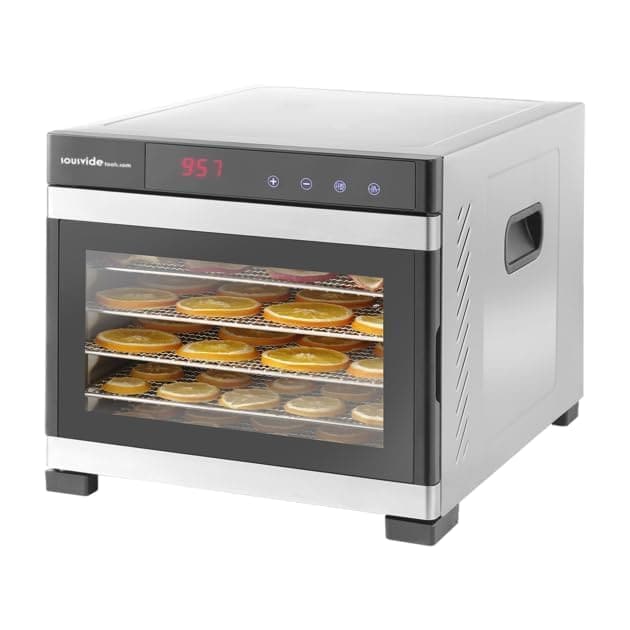 SousVideTools Hendi 6-Tray Stainless Steel Food Dehydrator with Touch ...