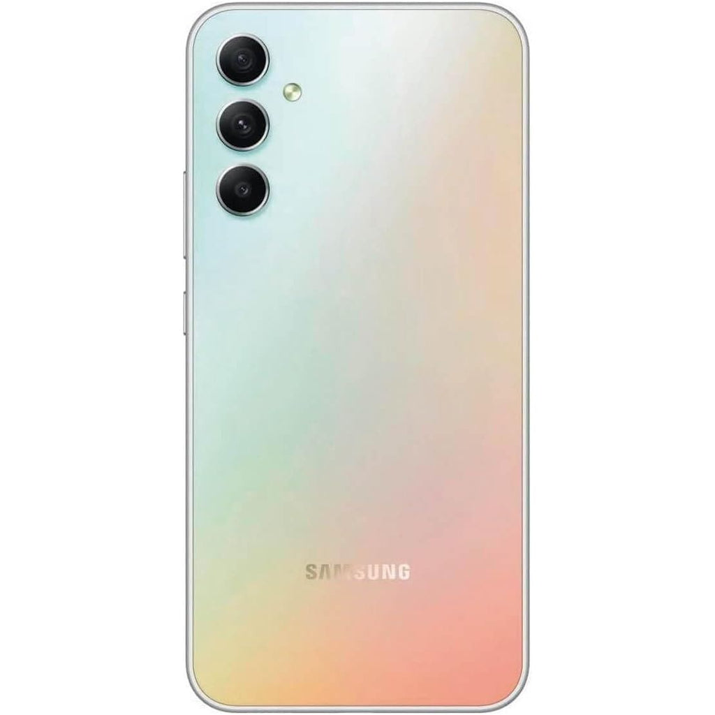 Samsung Galaxy A34 5G - 128GB RAM - 6GB RAM - Dual Sim - Sliver - Unlo ...