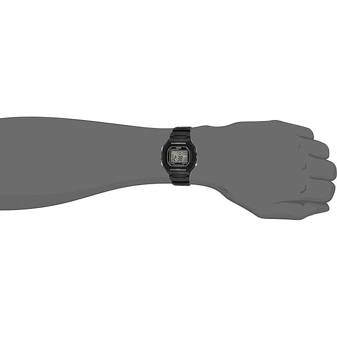 Casio Black and LCD Plastic/Resin Quartz Chronograph Watch | Gadcet UK