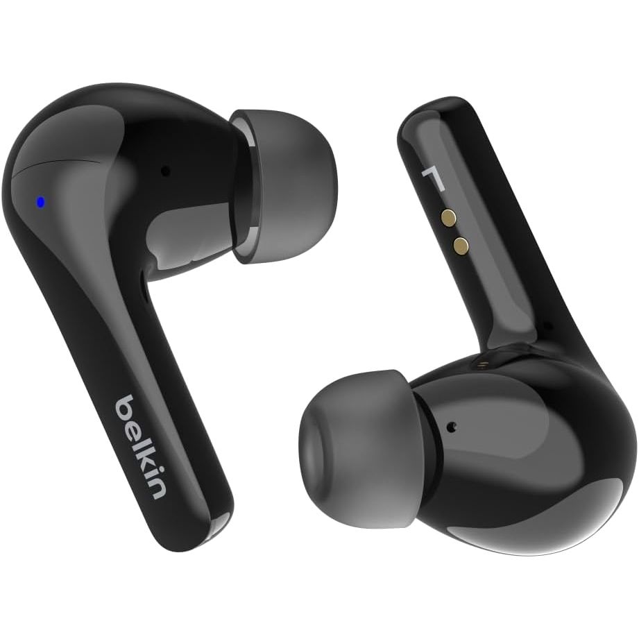 Belkin SoundForm Motion True Wireless Earbuds – Wireless Charging Case ...