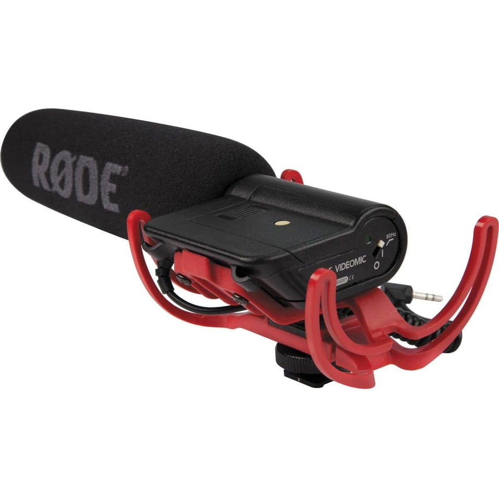 RØDE VideoMic On-Camera Shotgun Microphone, High-Pass Filter & Pad, for ...