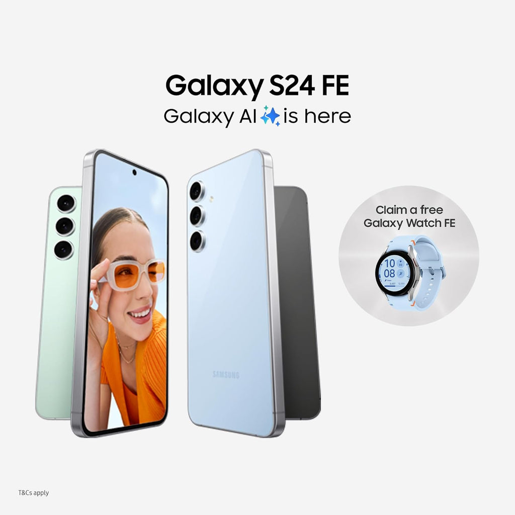 Samsung Galaxy S24 FE 5G 128GB 8GB Blue Sim-Free Unlocked Mobile Phone ...
