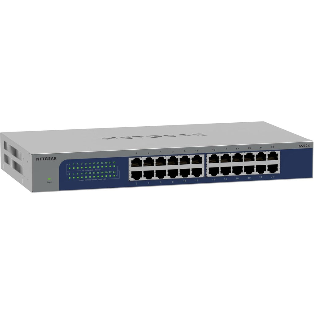 NETGEAR 24-Port Gigabit Ethernet Unmanaged Network Switch (GS524 ...