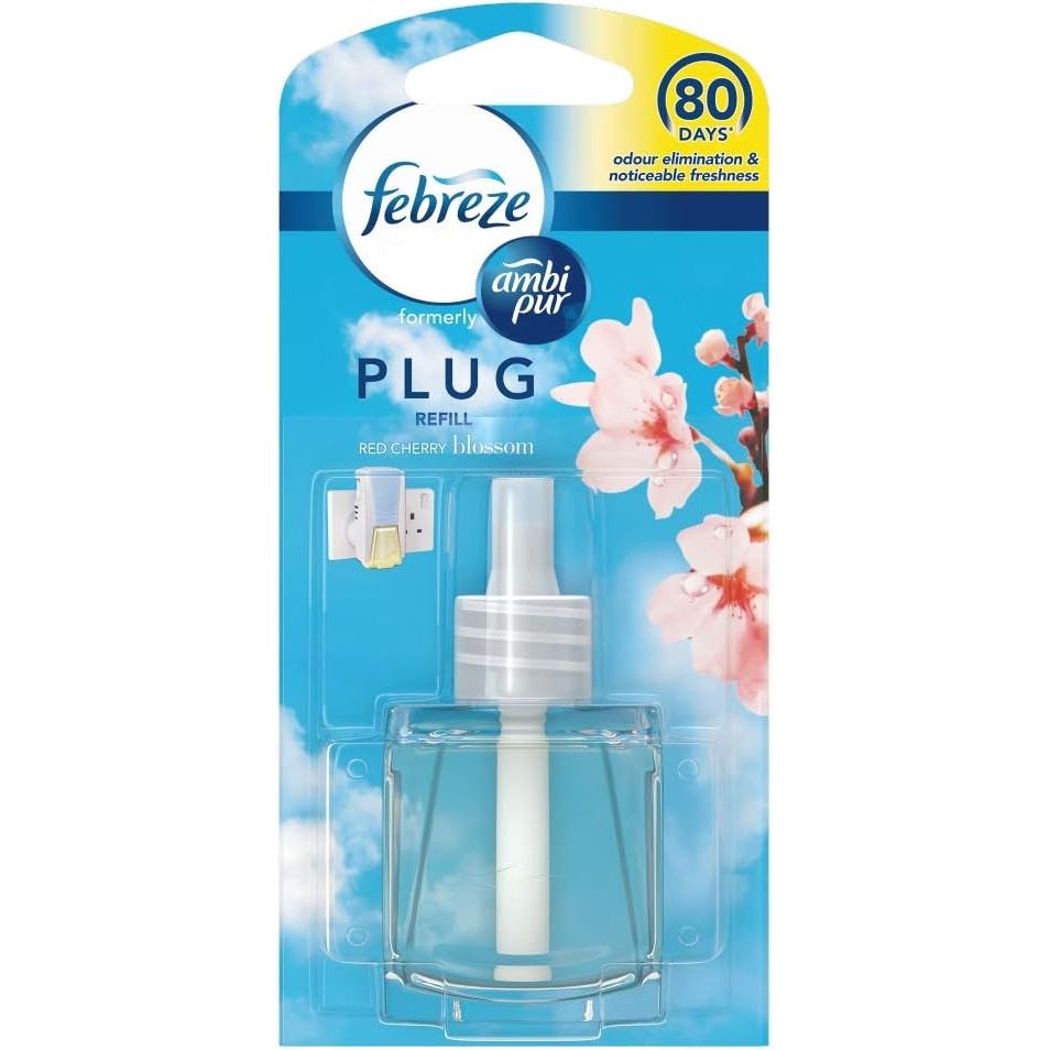 Febreze with Ambi Pur Plug-In Refill – Red Cherry Blossom, 20ml ...