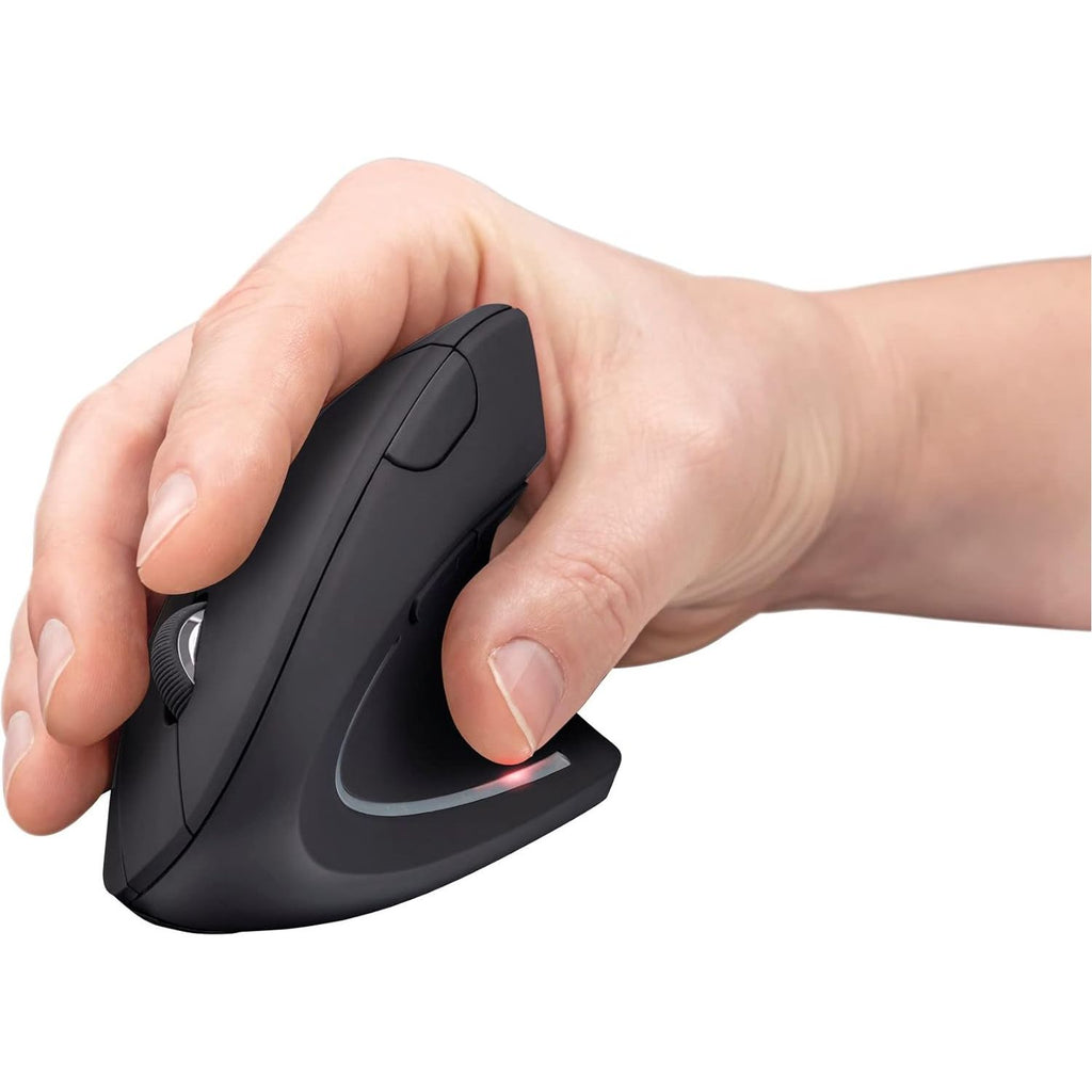 Trust Verto Wireless Ergonomic Mouse - Vertical, 800-1600 DPI, USB Rec ...