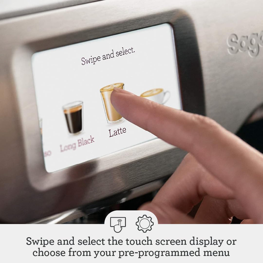 Sage The Barista Touch Bean to Cup Coffee Machine - Grinder & Milk Fro ...