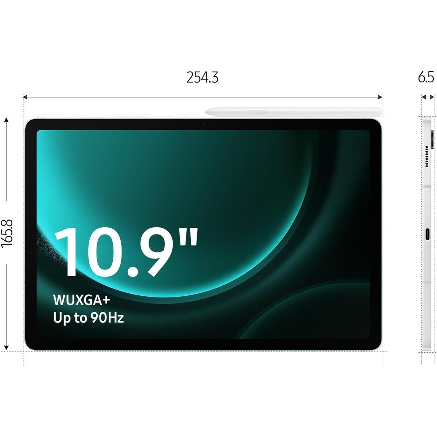 Samsung Galaxy Tab S9 FE - 10.9" Wi-Fi Tablet, 128GB, with S Pen ...