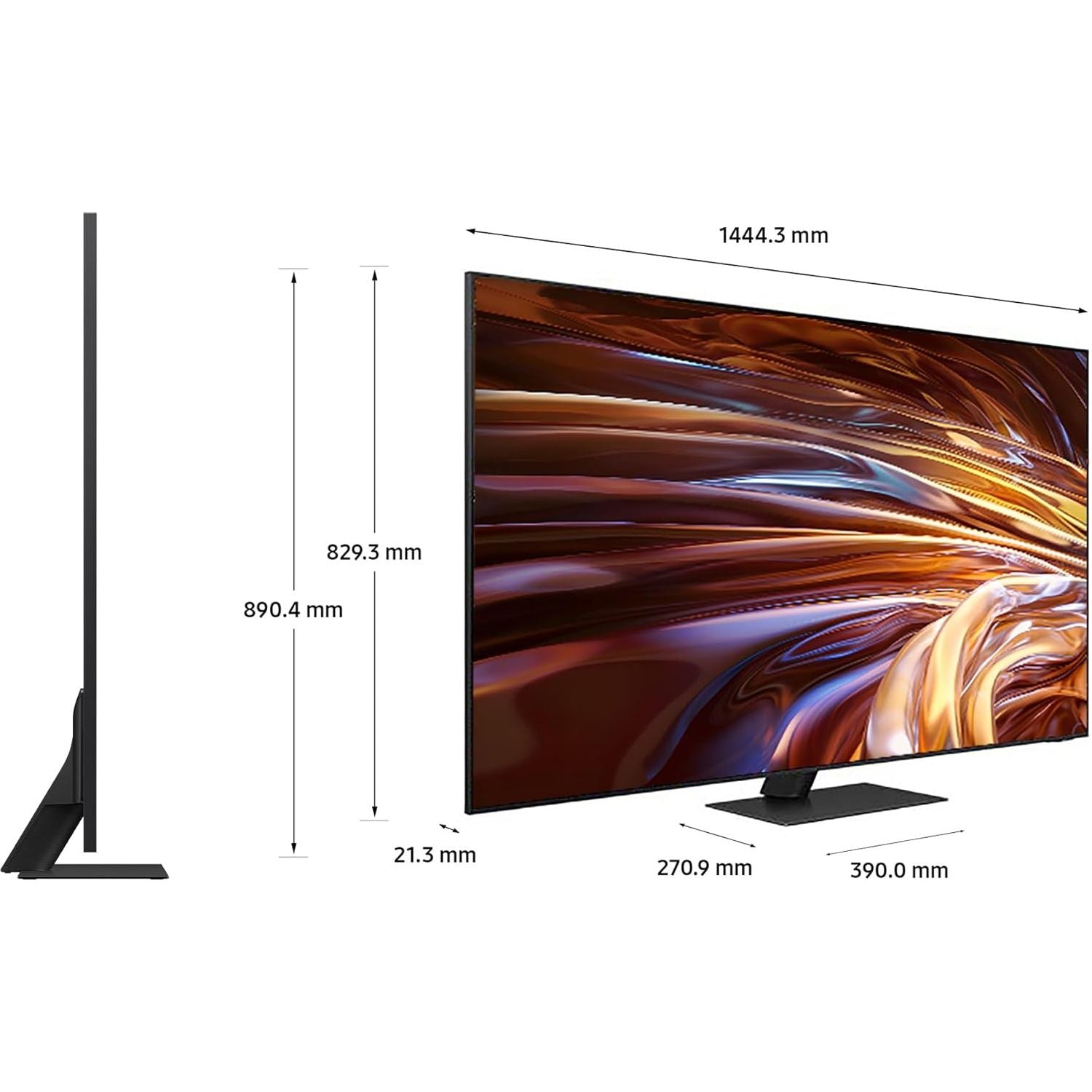 Samsung 65" QN95D Neo QLED 4K Mini LED TV – Infinity One Design, Dolby ...