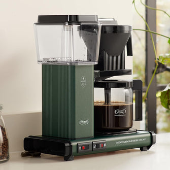 Moccamaster 53822 KBG Select, Filter Coffee Machine, Forest Green, UK ...