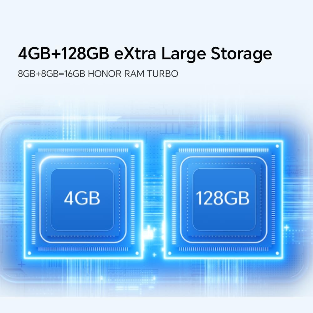 HONOR X6b 128GB 4GB Midnight Black Sim-Free Unlocked Mobile Phone ...