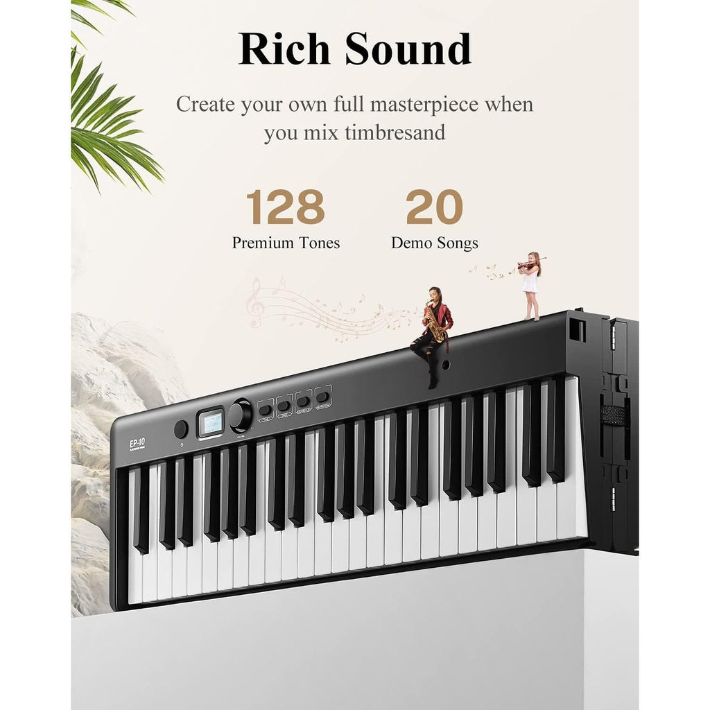 Eastar EP-10 88 Key Folding Electronic Keyboard Piano | Gadcet UK