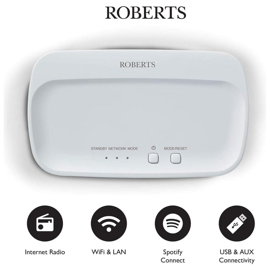 Roberts Radio RS1 R-Line Multi-Room Wireless Tuner Receiver - Internet ...
