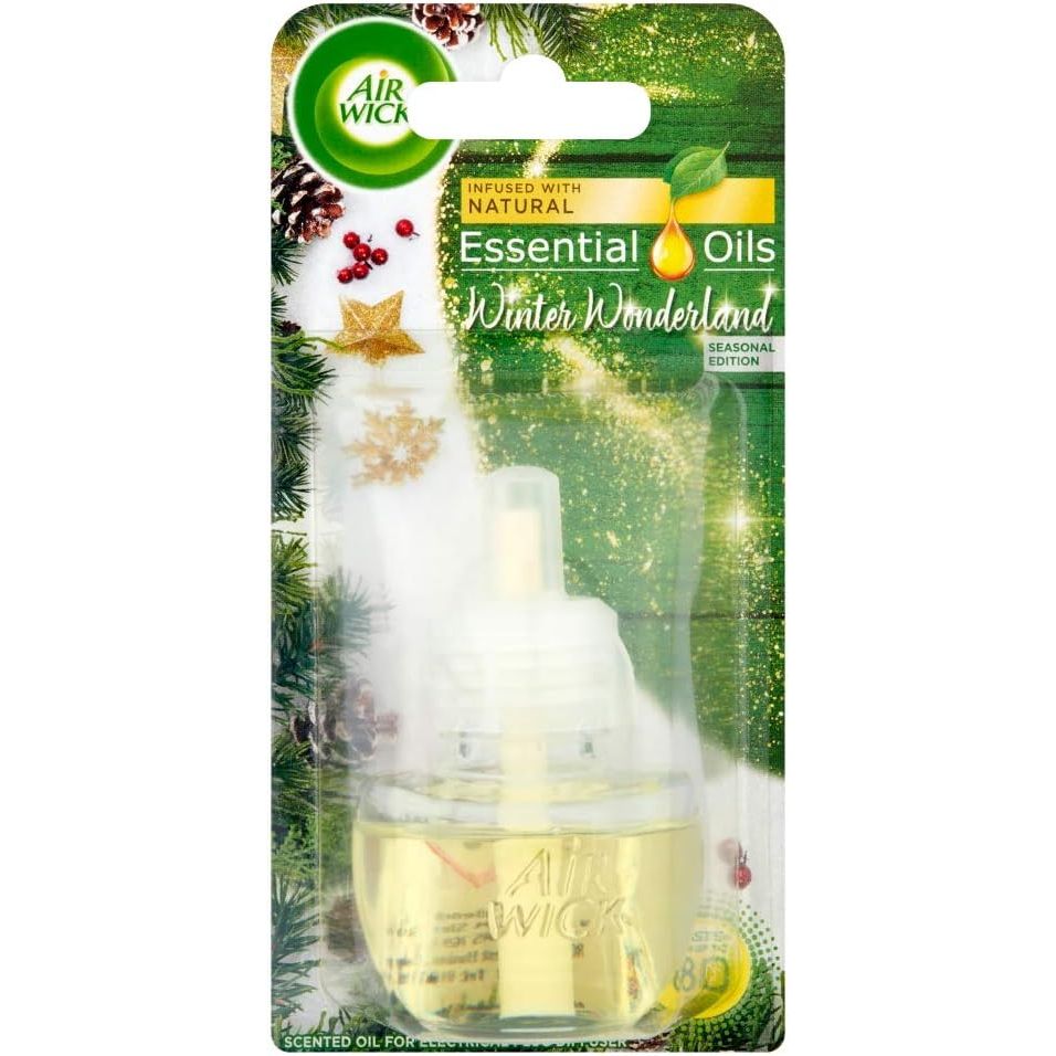 Air Wick Essential Oils Plug-In Refill – Winter Wonderland Seasonal Ed ...