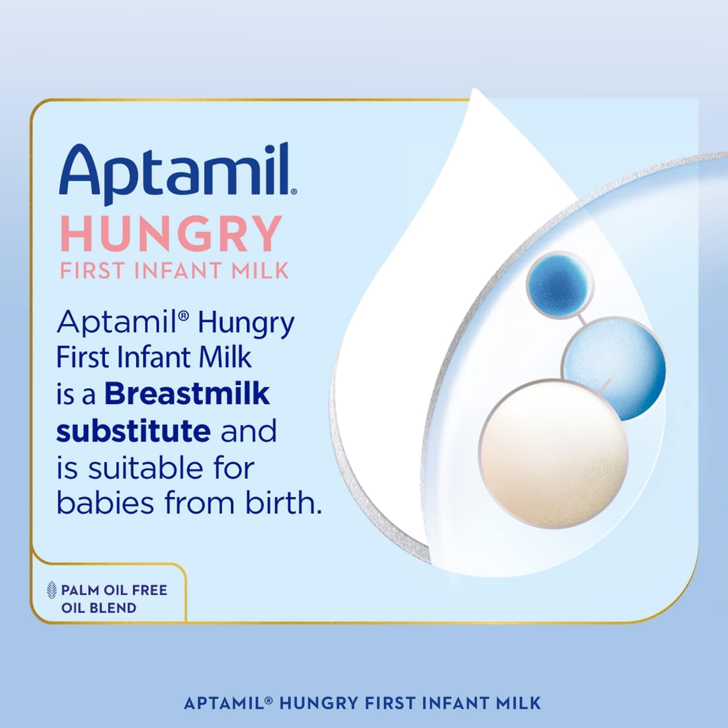 Aptamil Advanced 1 First Infant Baby Milk Powder Formula, from Birth ...