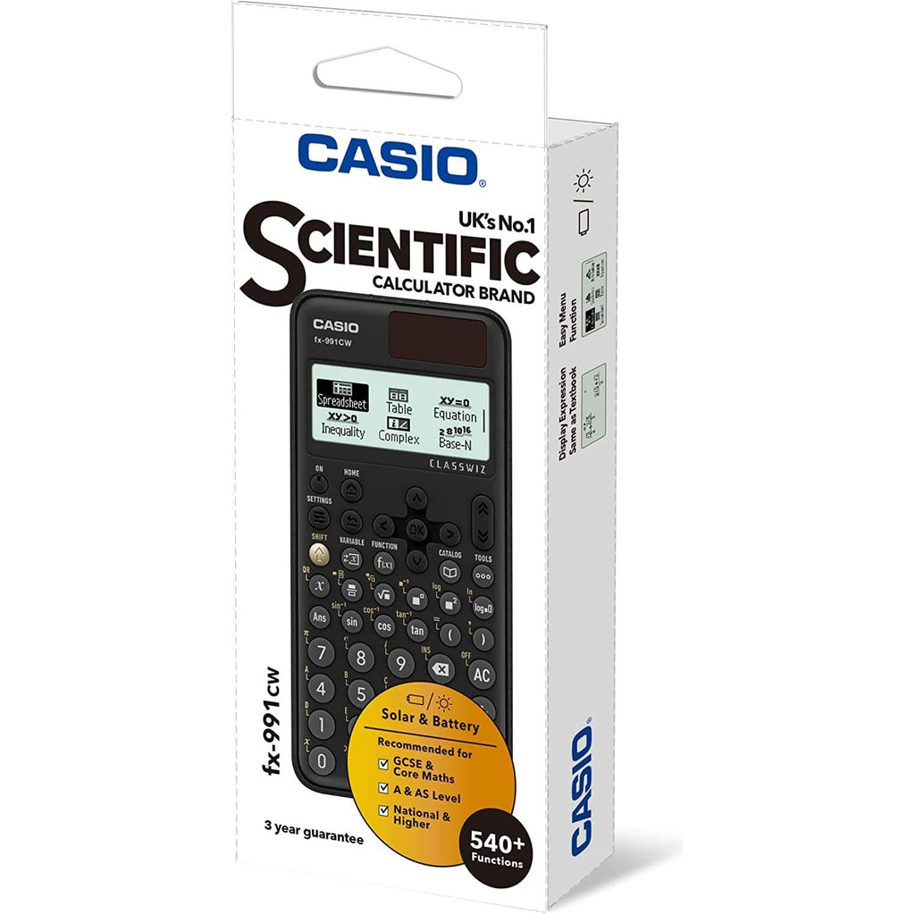 Casio FX-991CW Advanced Scientific Calculator (UK Version) | Gadcet UK