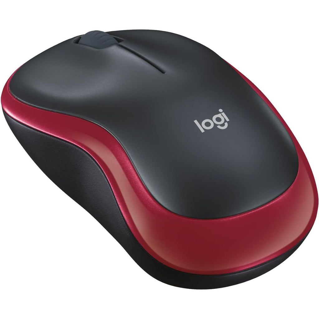 Logitech M185 Wireless Mouse - 2.4GHz, USB Receiver, 12-Month Battery ...