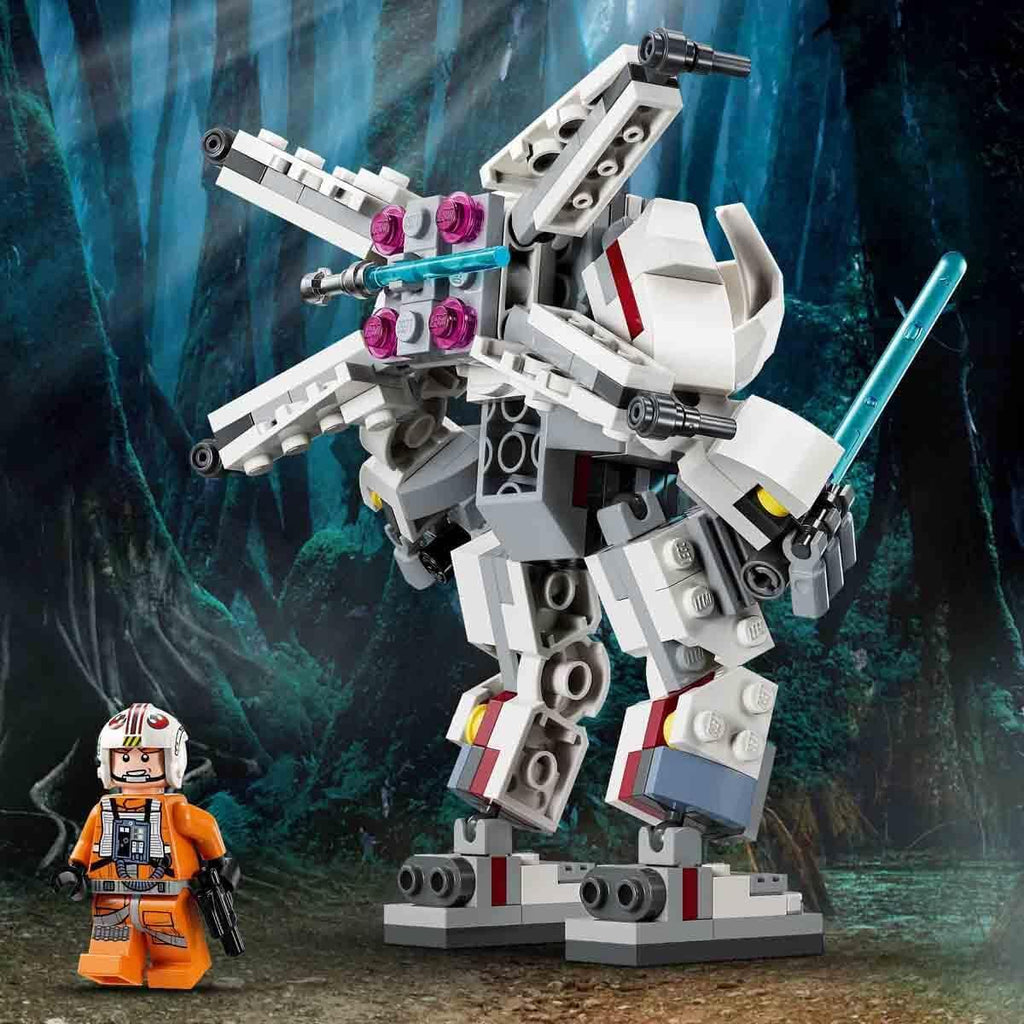LEGO Star Wars Luke Skywalker X-Wing Mech (75390) – Collectible Buildi ...