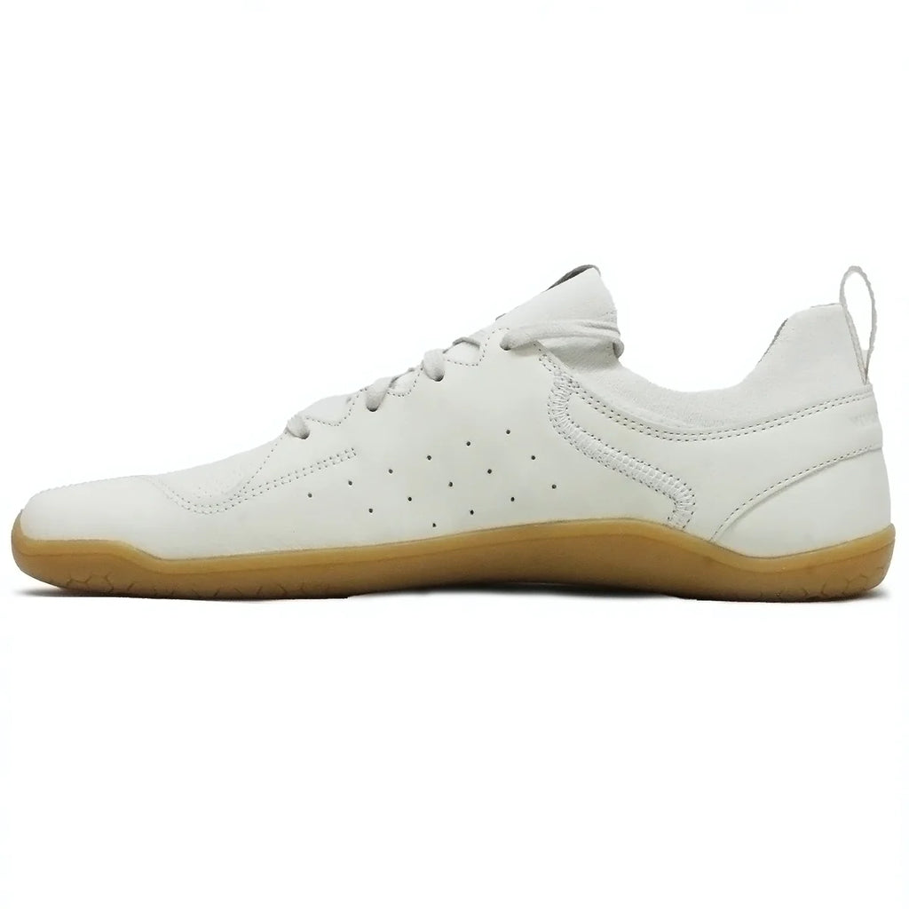 Vivobarefoot Primus Asana Leather Men's Limestone Fashion Trainers - s ...