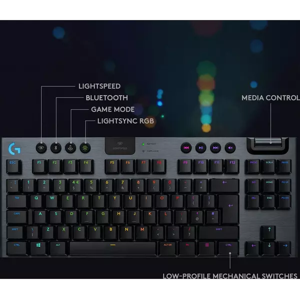 Logitech G915 TKL Lightspeed RGB Wireless Gaming Keyboard | Gadcet UK ...