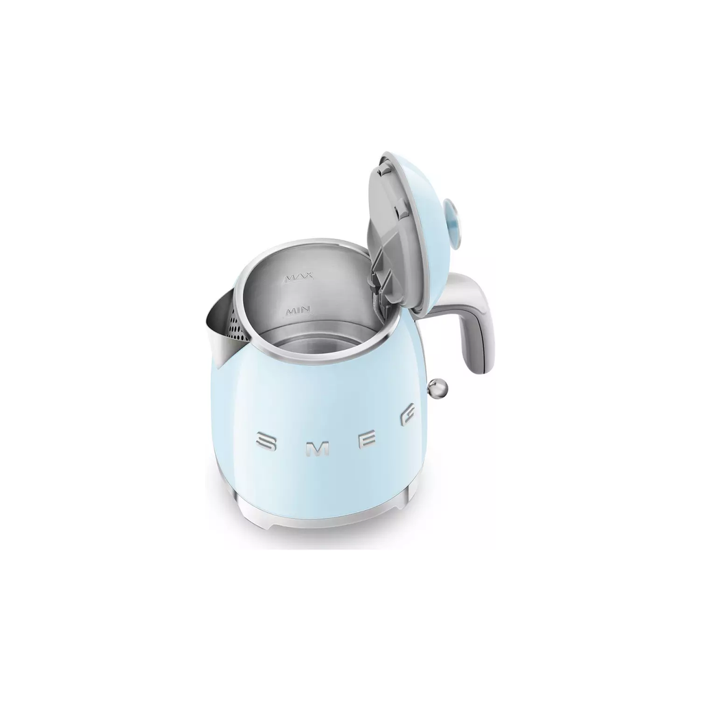 Smeg KLF05PBUK 50's Style Retro Mini Kettle - Blue | Gadcet UK Mini ...