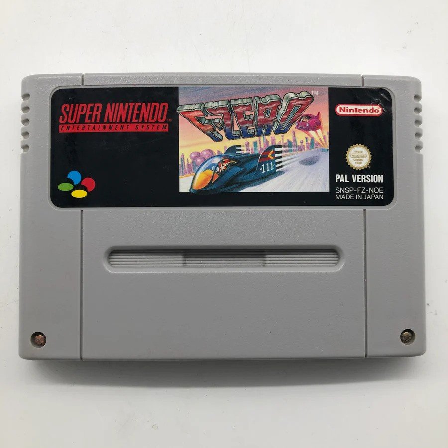 F Zero Super Nintendo Pal Version - Without Case | Gadcet UK Video Game ...