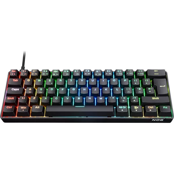 NOS C450 Mini Pro RGB Mechanical Gaming Keyboard - Black | Gadcet UK ...