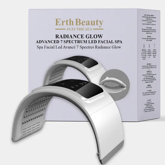 Erth Skin London Radiance Glow – 7-Spectrum LED Facial Spa for Advance ...