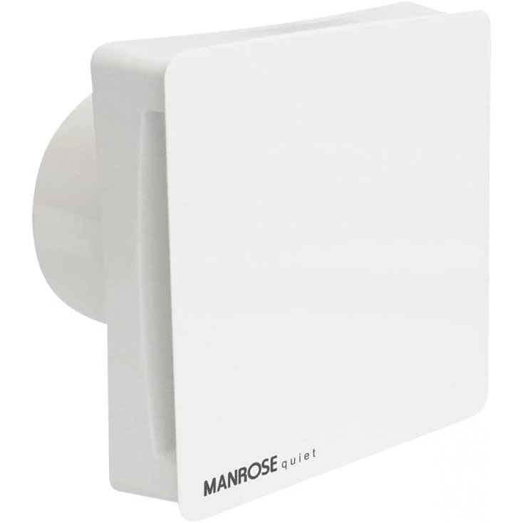 Manrose Quiet Fan X5 Conceal – Bathroom/WC Extractor Fan with Overrun ...