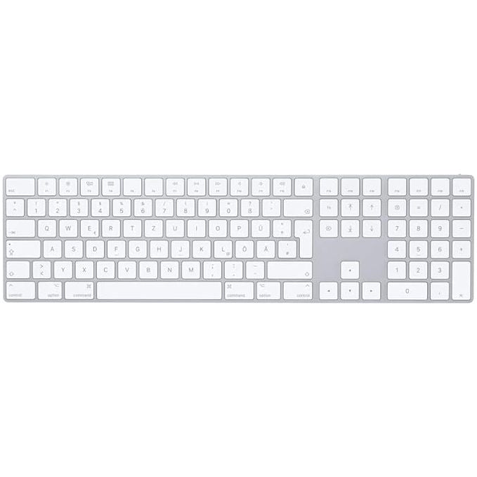 Apple Magic Keyboard with Numeric Keypad – Bluetooth, Rechargeable ...
