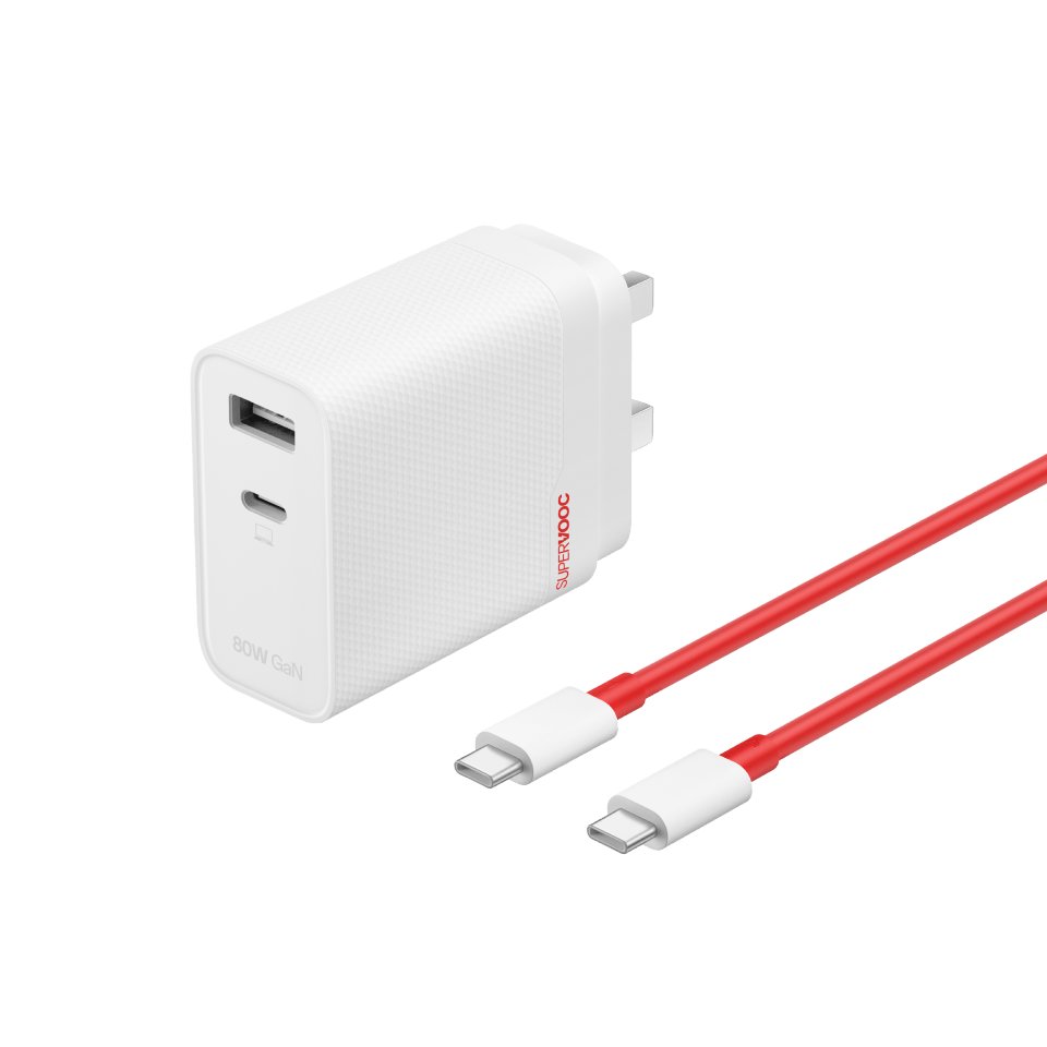 OnePlus SUPERVOOC 80W Dual Ports GaN Power Adapter Kit– Gadcet UK