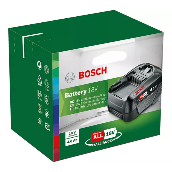 BOSCH PBA 18 V 4.0 Ah W-C Power for All Rechargeable Battery | Gadcet ...