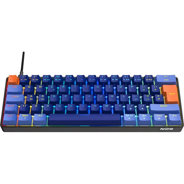 NOS C-450 Mini Pro RGB Mechanical Gaming Keyboard - Jazz– Gadcet UK