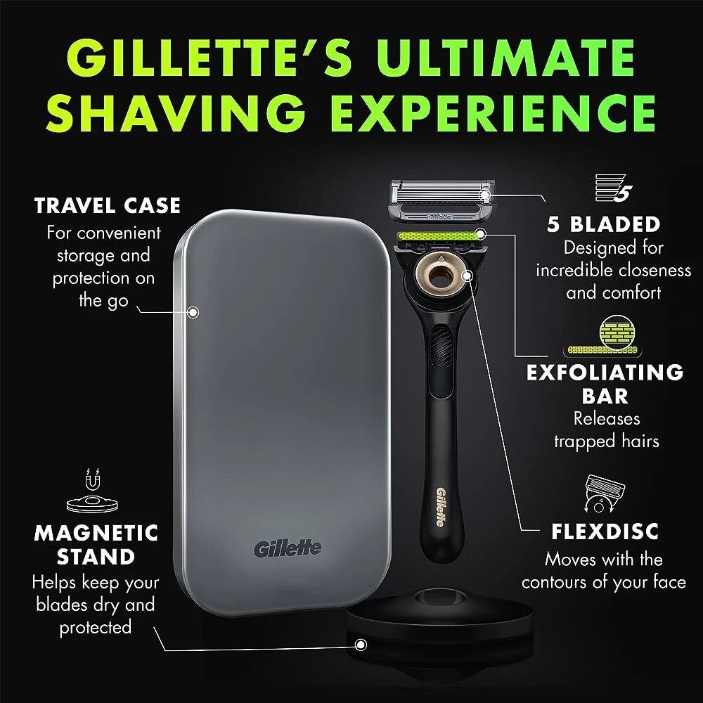 Gillette Labs with Exfoliating Bar | Champion Gold Edition | Gadcet UK ...