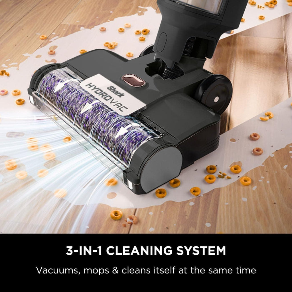 Shark HydroVac Cordless Hard Floor Cleaner with Antimicrobial Brush-Ro ...