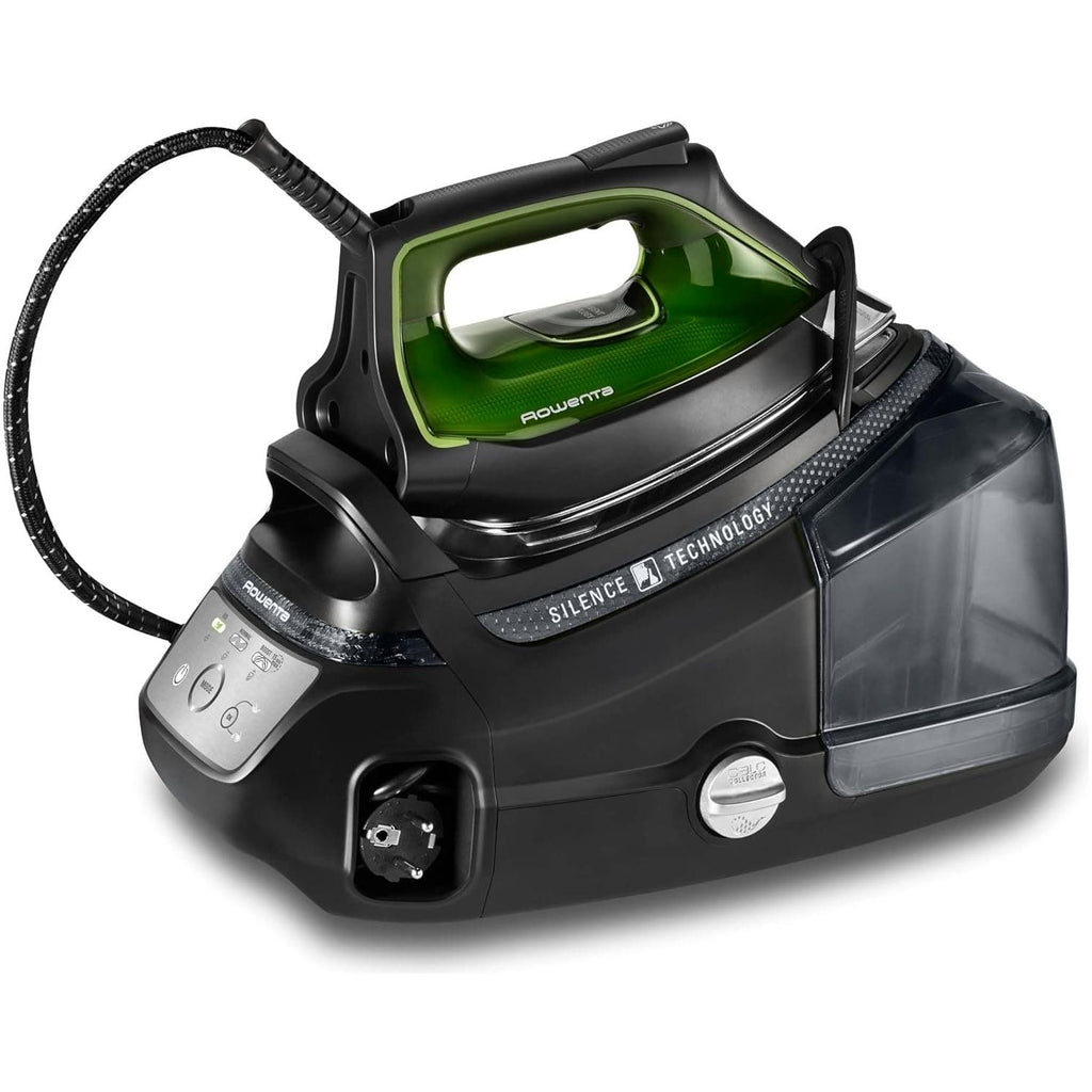 ROWENTA Silence Steam Pro DG9249 Steam Generator Iron - Black | Gadcet UK