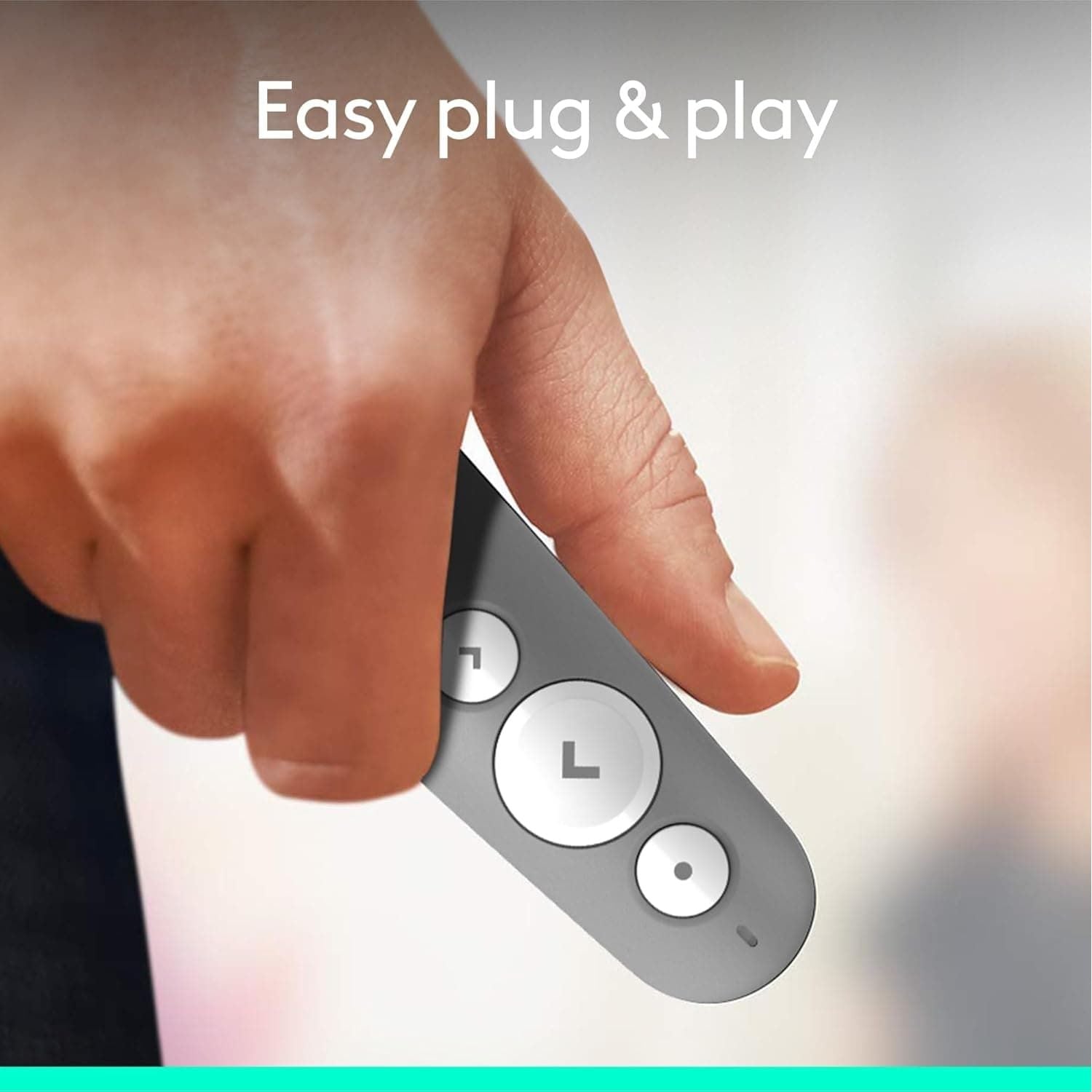 Logitech R500s Laser Class 1 Presenter Bluetooth and USB / Presentation ...