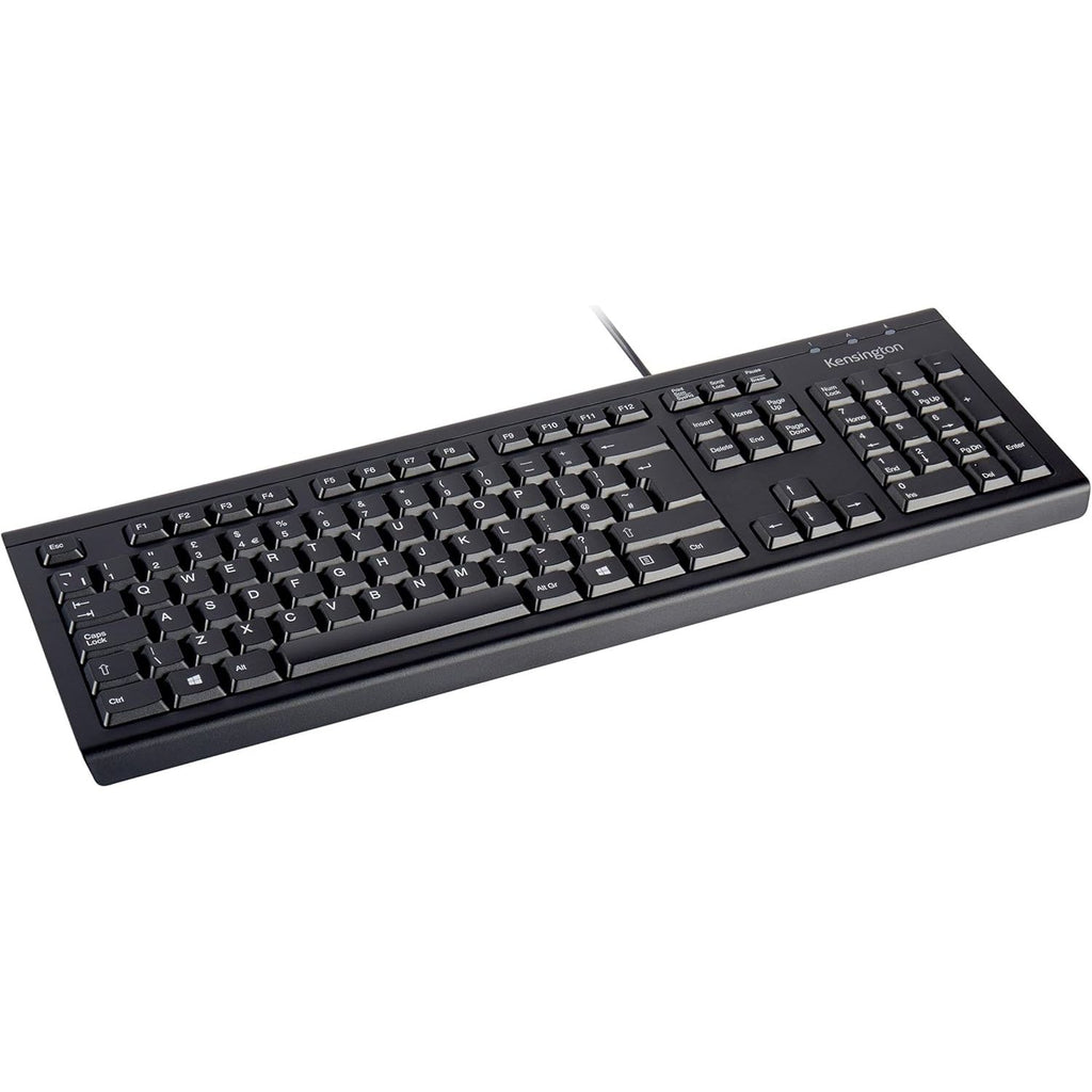 Kensington KB100 EQ Wired Keyboard (K63727UK) – QWERTY, Slim Spill ...