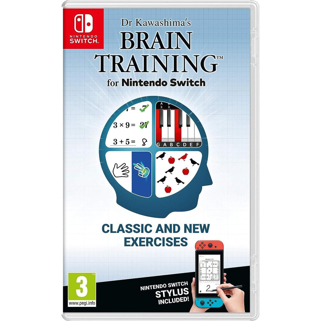 Dr Kawashima's Brain Training - Nintendo Switch Game | Gadcet UK Video ...