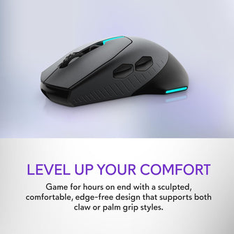 Alienware 610M Gaming Mouse - Wired/Wireless, AW610M (Dark Side Of The ...