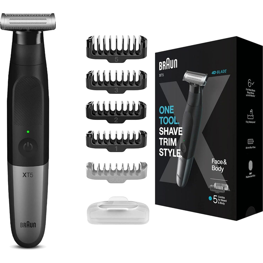 Braun Series X XT5100 Wet & Dry All-in-one Tool with 5 attachments Bea ...