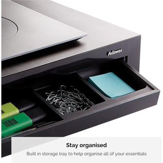 Fellowes Designer Suites Monitor Stand - 3-Height Adjustable Ergonomic ...