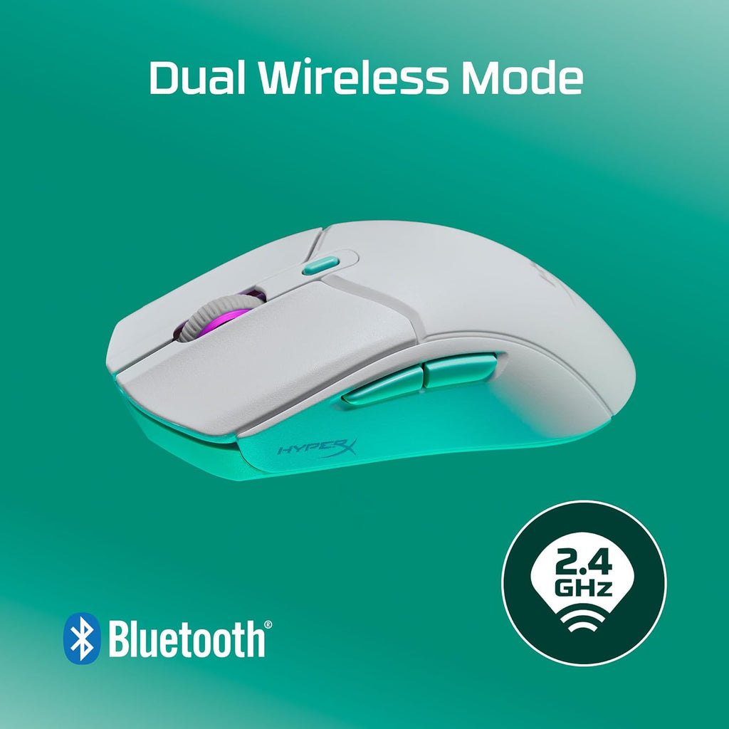 HyperX Pulsefire Haste 2 Core Wireless Gaming Mouse – Black, 70g, 100H ...