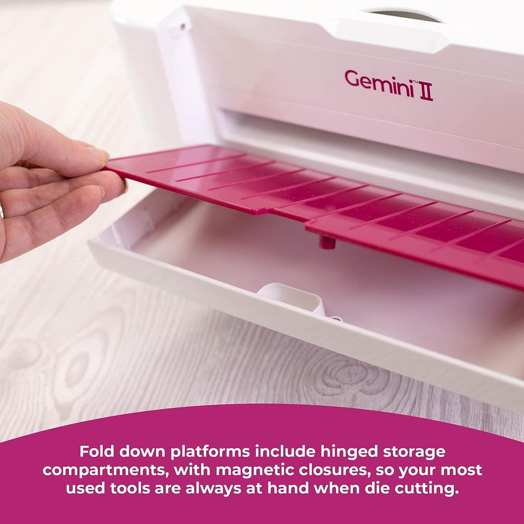 Gemini II Electric Die Cutting & Embossing Machine with Pause and ...