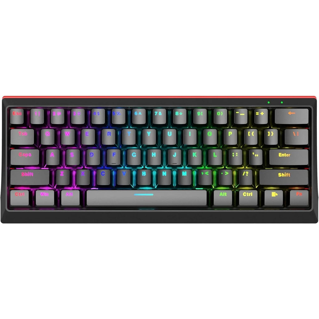 MARVO KG962 Mechanical Gaming Keyboard – 60% Compact Design, Rainbow ...