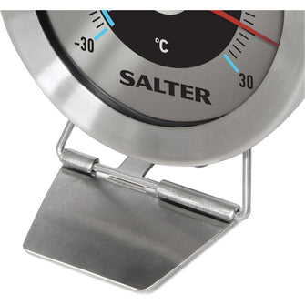 Salter 517 SSCR Fridge Thermometer - Stainless Steel Large Dial, Water ...