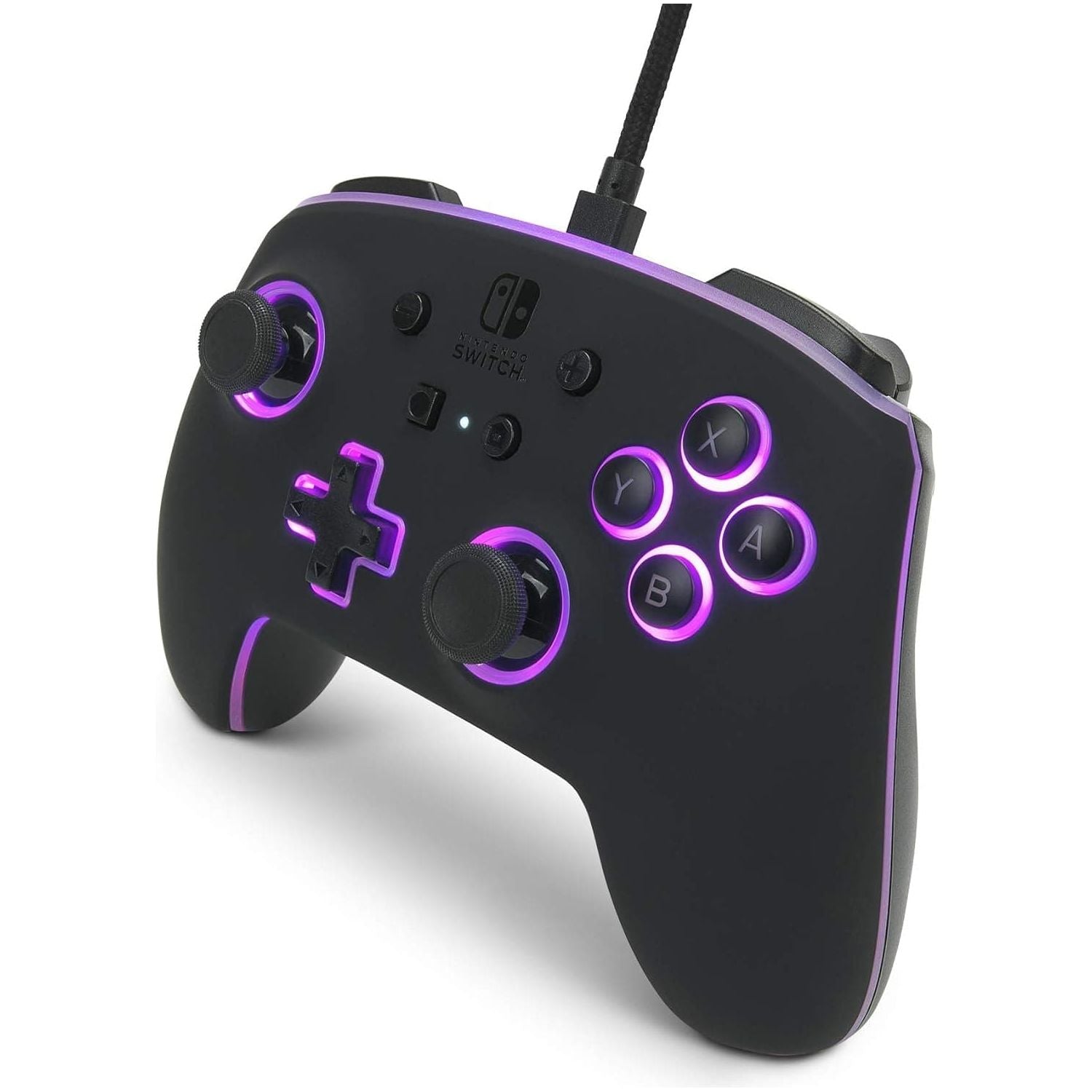 PowerA Spectra Enhanced Wired Controller for Nintendo Switch, Light-Up ...